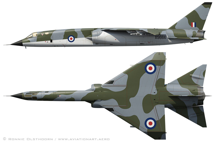 Skyraider's 3D Aviation Art - Gallery - Aircraft 9 - BAC TSR2